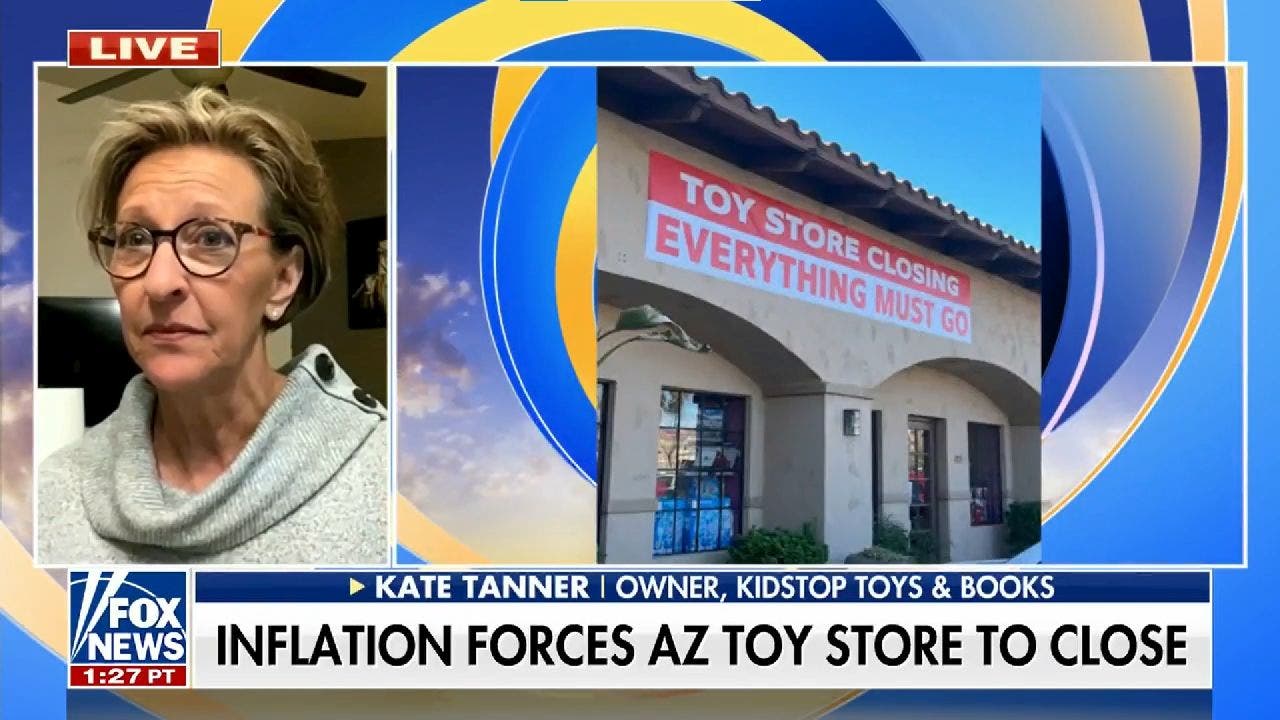 Arizona toy store forced to close over inflation after 24 years in business: 'Heart-wrenching ...