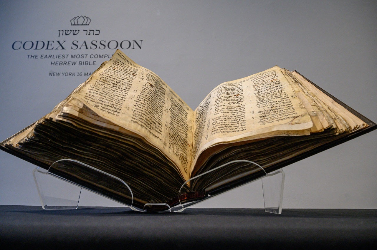 Earliest Hebrew Bible ever discovered is hitting the auction block ...