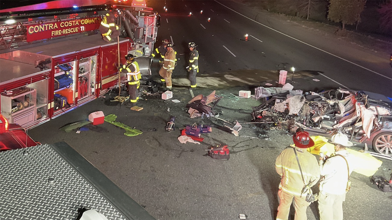 Feds seeking information from Tesla on crash into fire truck that left ... Feds seeking information from Tesla on crash into fire truck that left ...