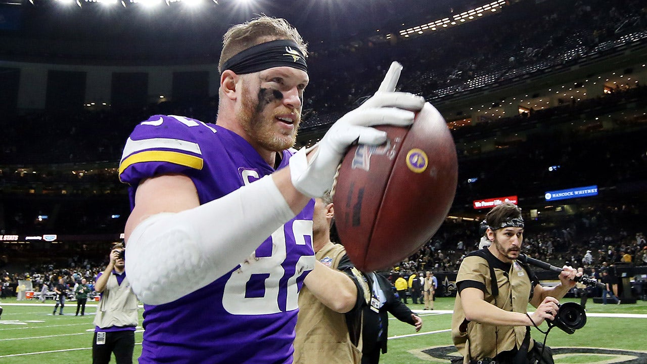Ex-Vikings star Kyle Rudolph continues to focus on philanthropy after ...