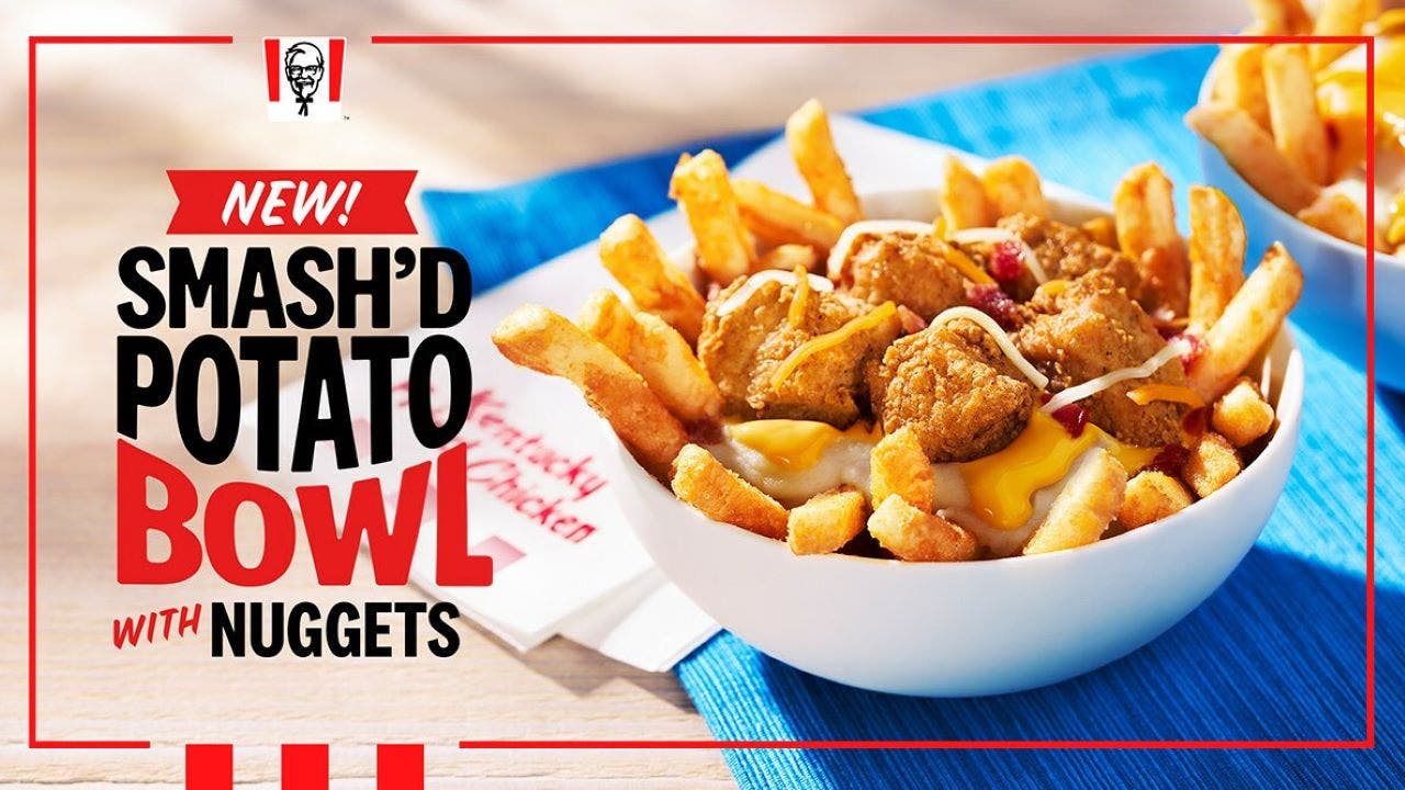 KFC launches new Smash'd Potato Bowls for $3.49: 'Unique twist' | Fox ...