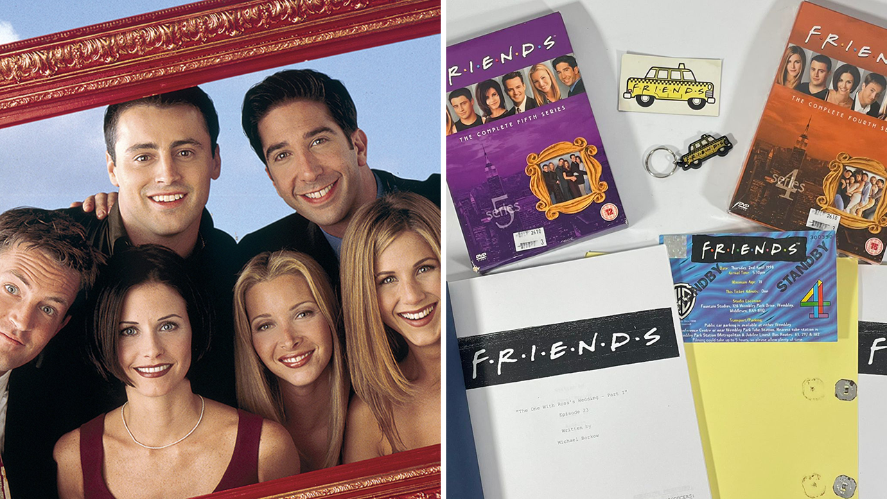 Original ‘Friends’ TV scripts up for grabs they were found in a bin ...