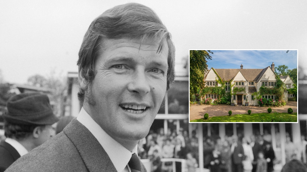 'James Bond' actor Roger Moore's former home on the market for $2.6 ...