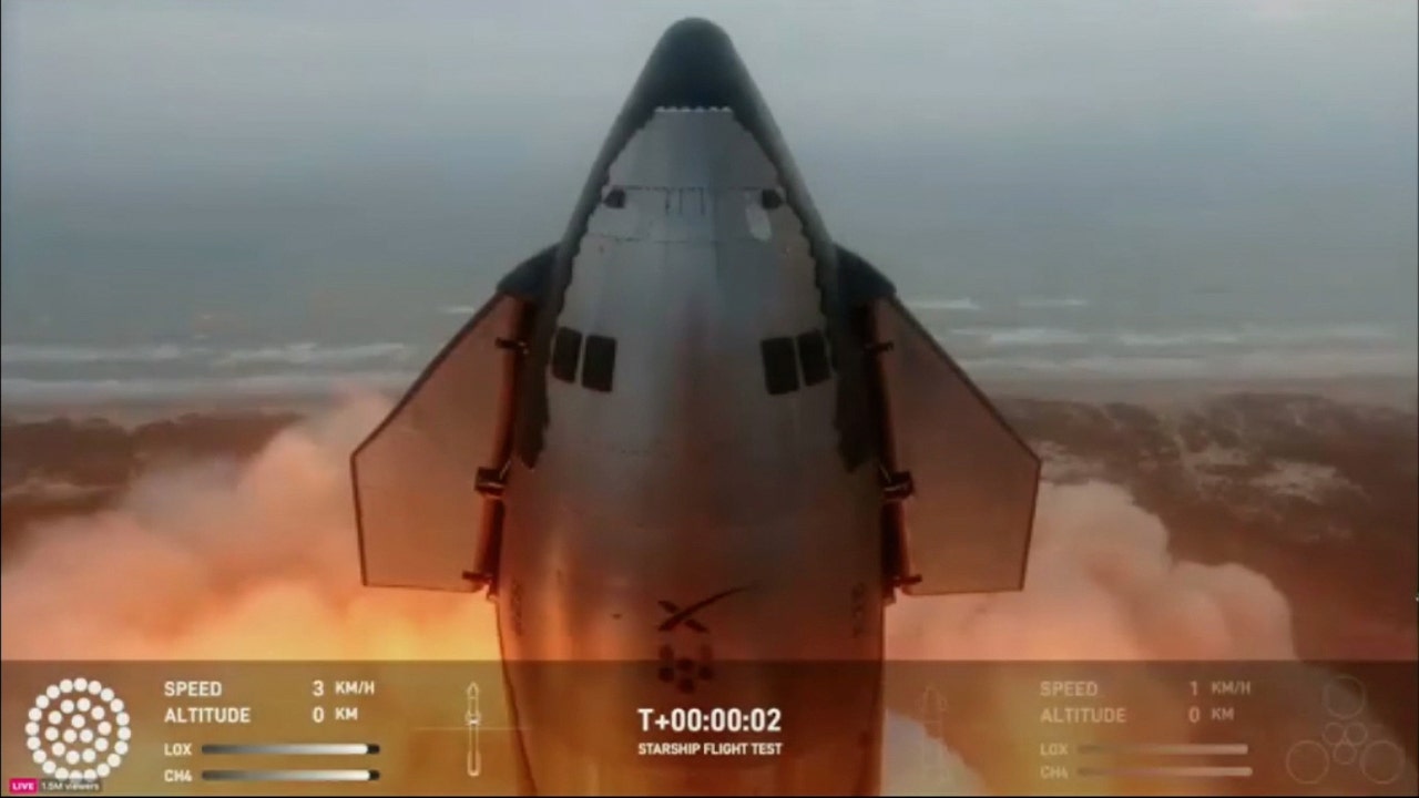 SpaceX launches massive Super Heavy-Starship rocket into space in most ...