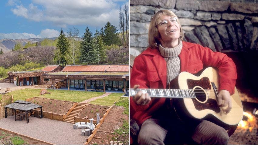 John Denver’s former Colorado music studio, guesthouse in Rocky ...