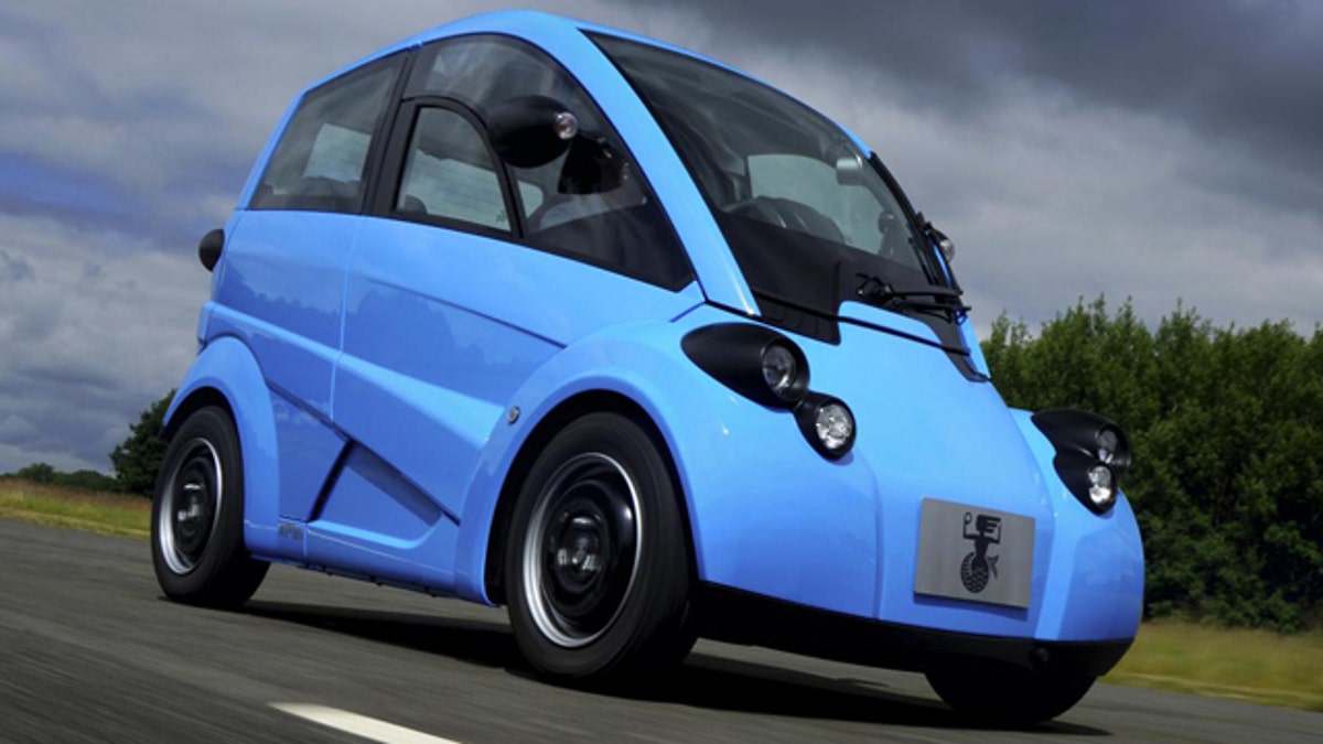Teeny Tiny Three Seater is World s Most Efficient Electric Car Fox News