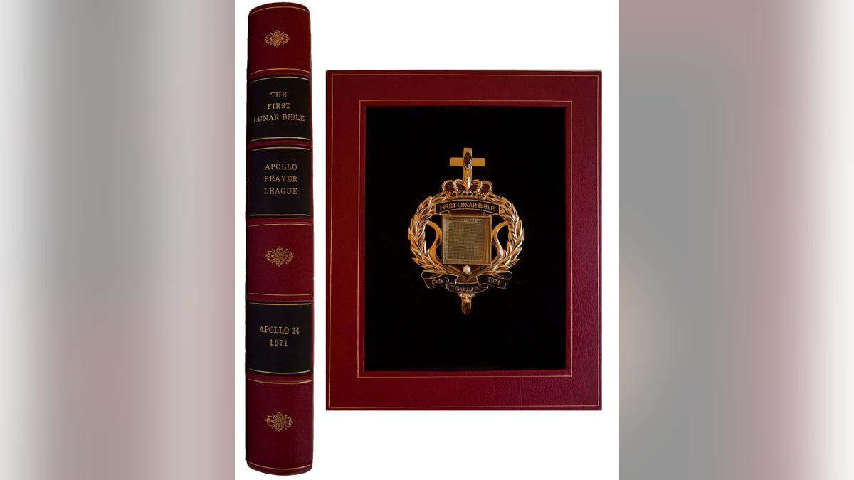 Astronauts' faith: Tiny Bible from the Apollo 14 Moon landing up for ...