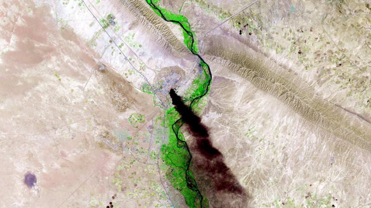 This battle against ISIS could be seen from space | Fox News