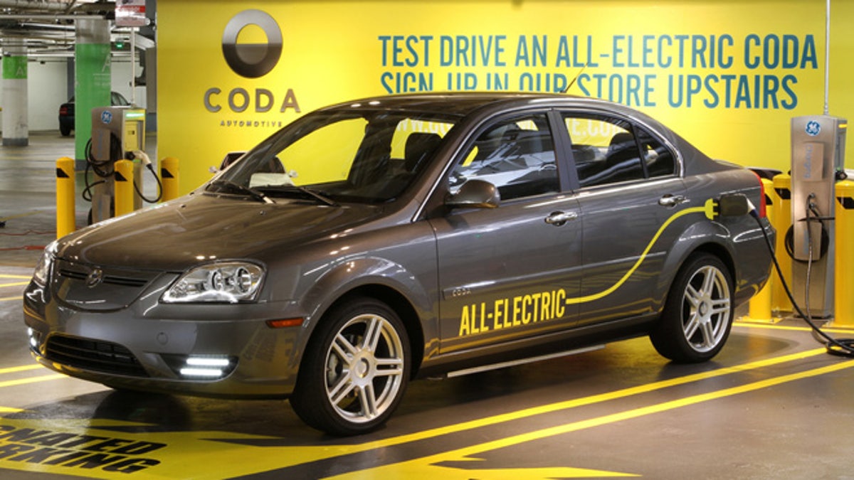 Electric car company Coda cuts staff | Fox News