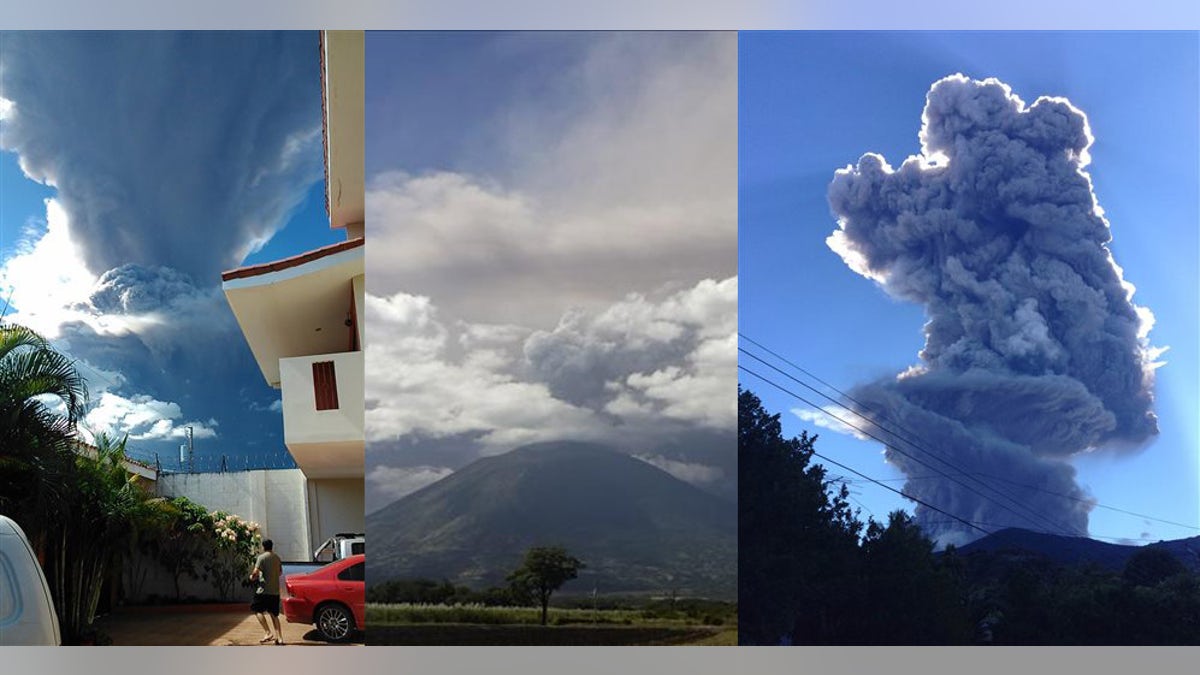 El Salvador Begins Evacuations As Chaparrastique Volcano Spews Ashes ... El Salvador Begins Evacuations As Chaparrastique Volcano Spews Ashes ...