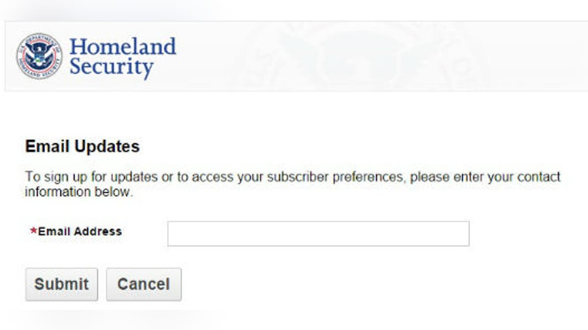 Sign up for terror alerts | Fox News