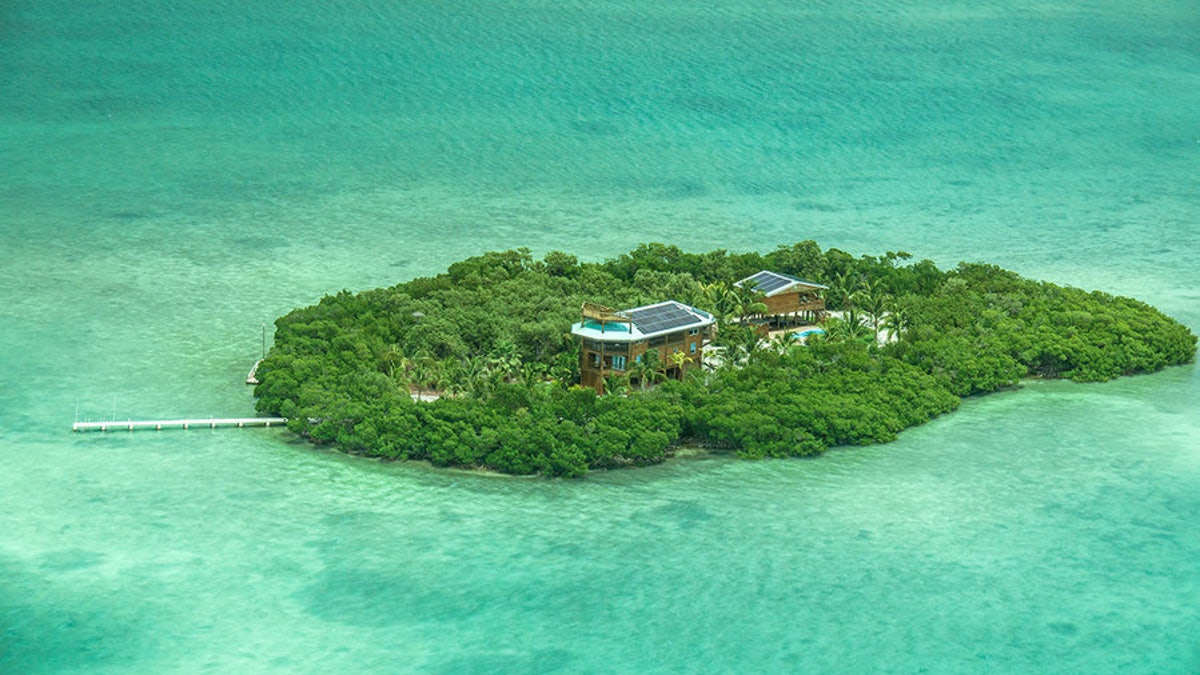 You can buy a relaxing escape in the Florida Keys, island included ...