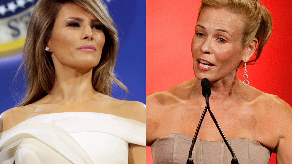 Chelsea Handler Says Melania Trump Barely Speaks English Despite