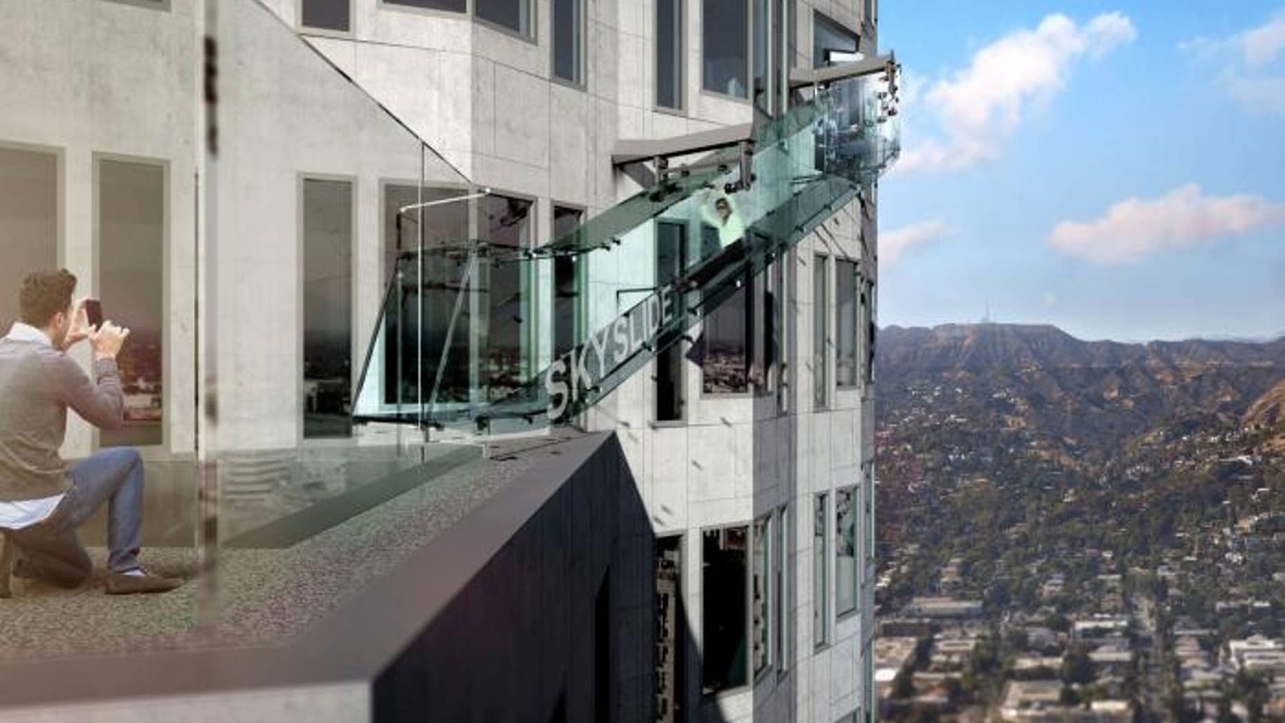 No Thanks! L.A. Skyscraper to Feature Outdoor Slide From 70th to 69th ...