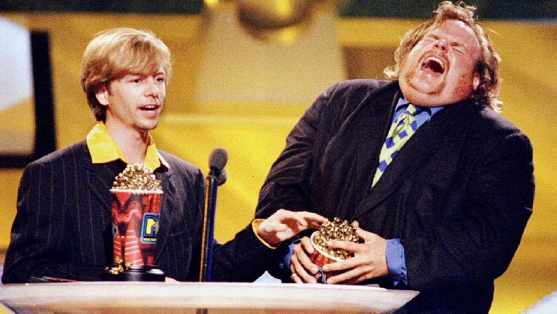 Chris Farley as 'Shrek': Storyboard with Eddie Murphy unearthed | Fox News