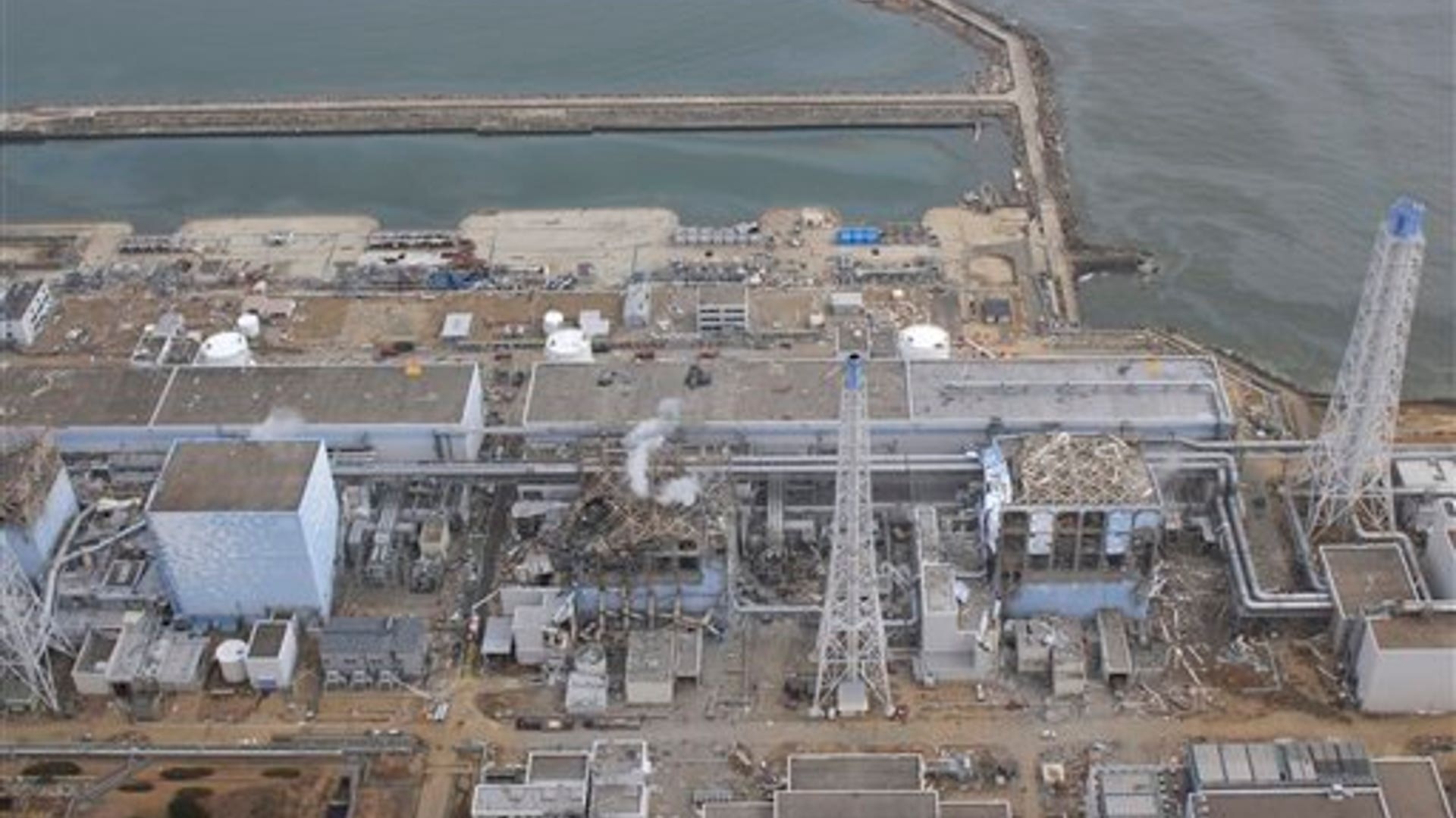 Drone Photos of Stricken Japanese Nuclear Plant | Fox News