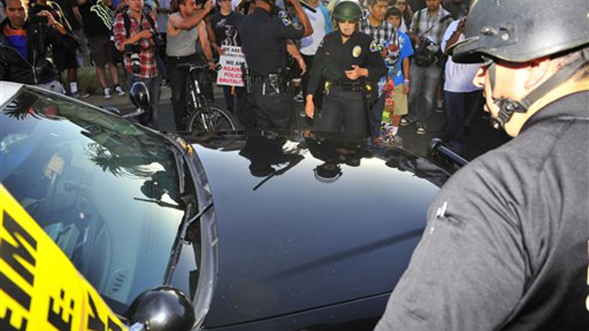 Anaheim Police Shooting Protest | Fox News