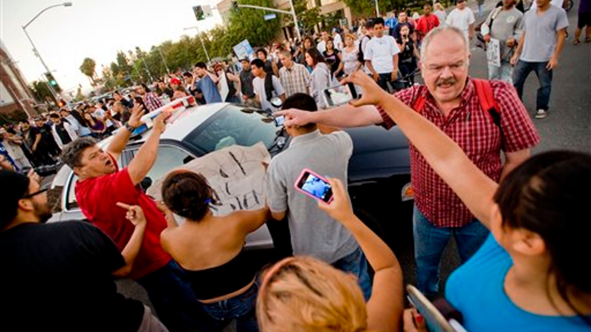 Anaheim Police Shooting Protest | Fox News