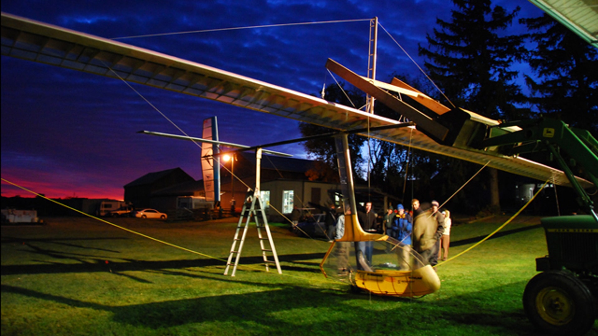 Historical Flap: Student Builds World's First Human-Powered Flying ...