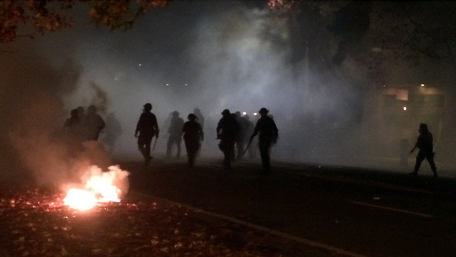 Second night of protests in Berkeley, California, over police-related ...