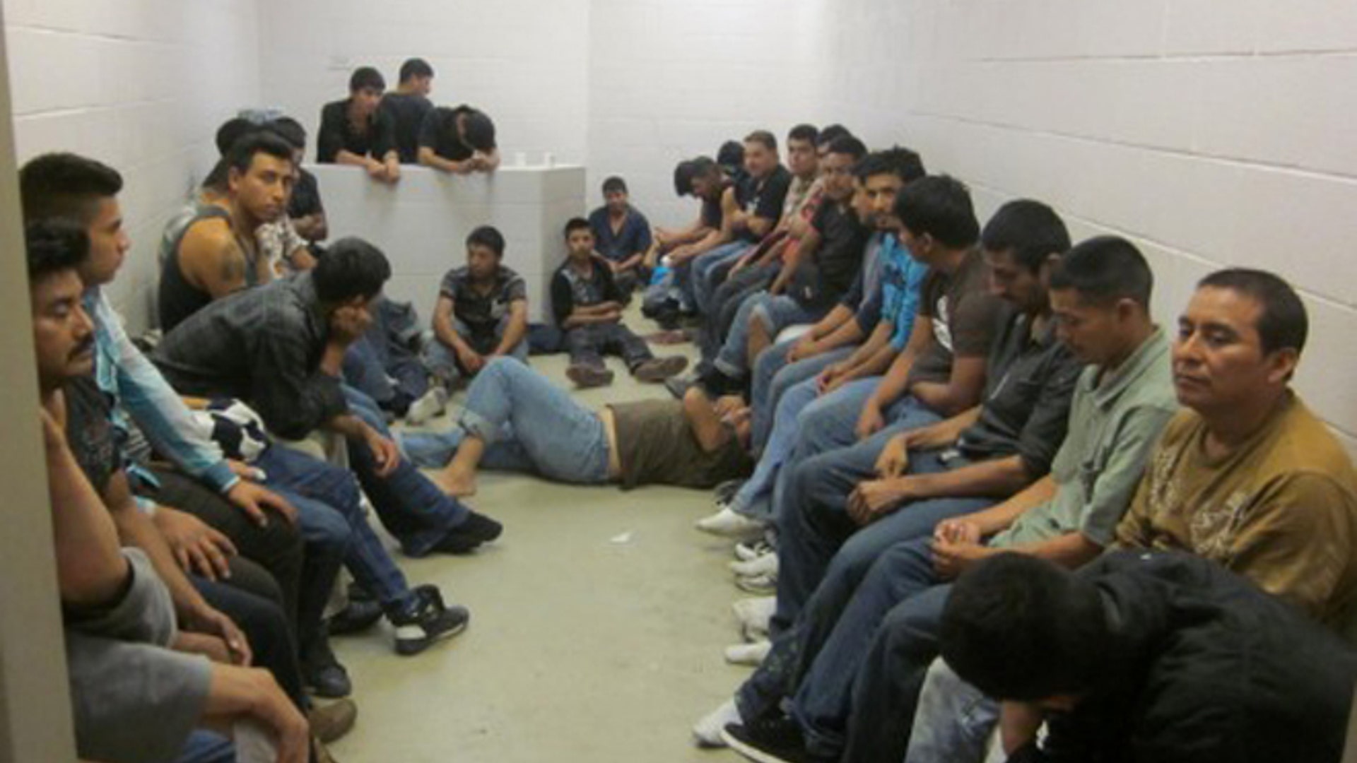 Overcrowded Conditions Of Undocumented Immigrants Held By U.S. Border ...