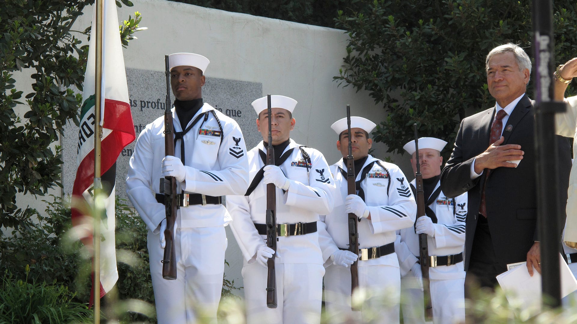 Activist, labor leader ... swabbie? Cesar Chavez honored for his U.S ...