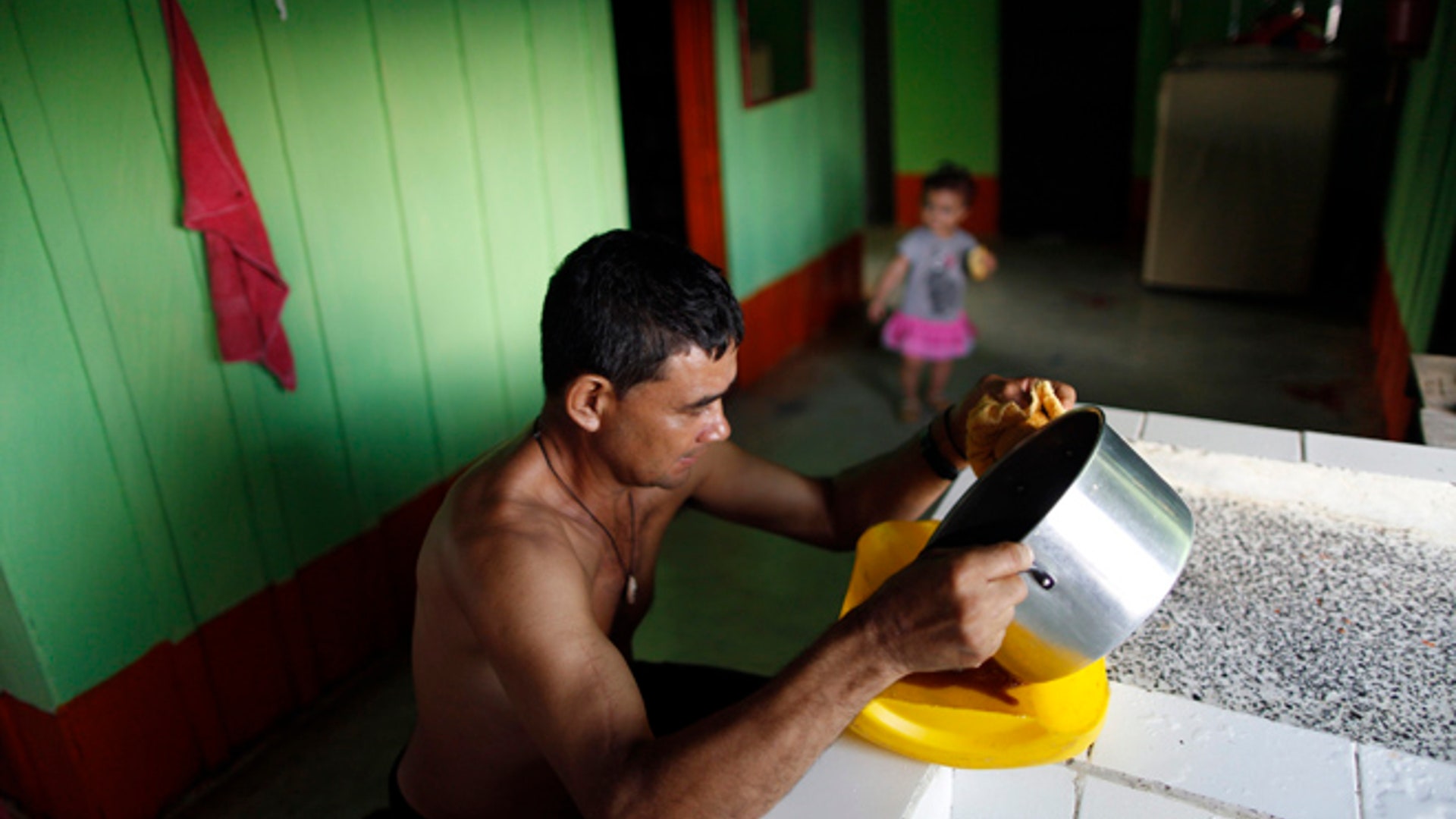 A look at coca paste production at small lab in mountains of Colombia ...