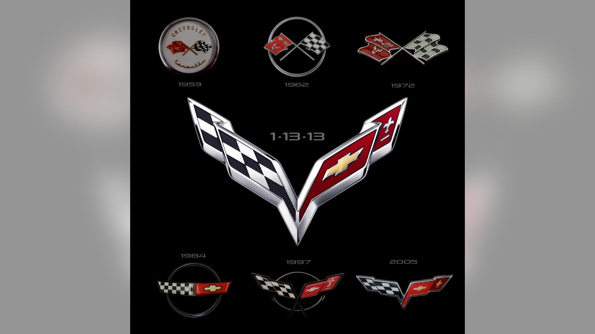 Chevrolet Corvette logos through the years | Fox News