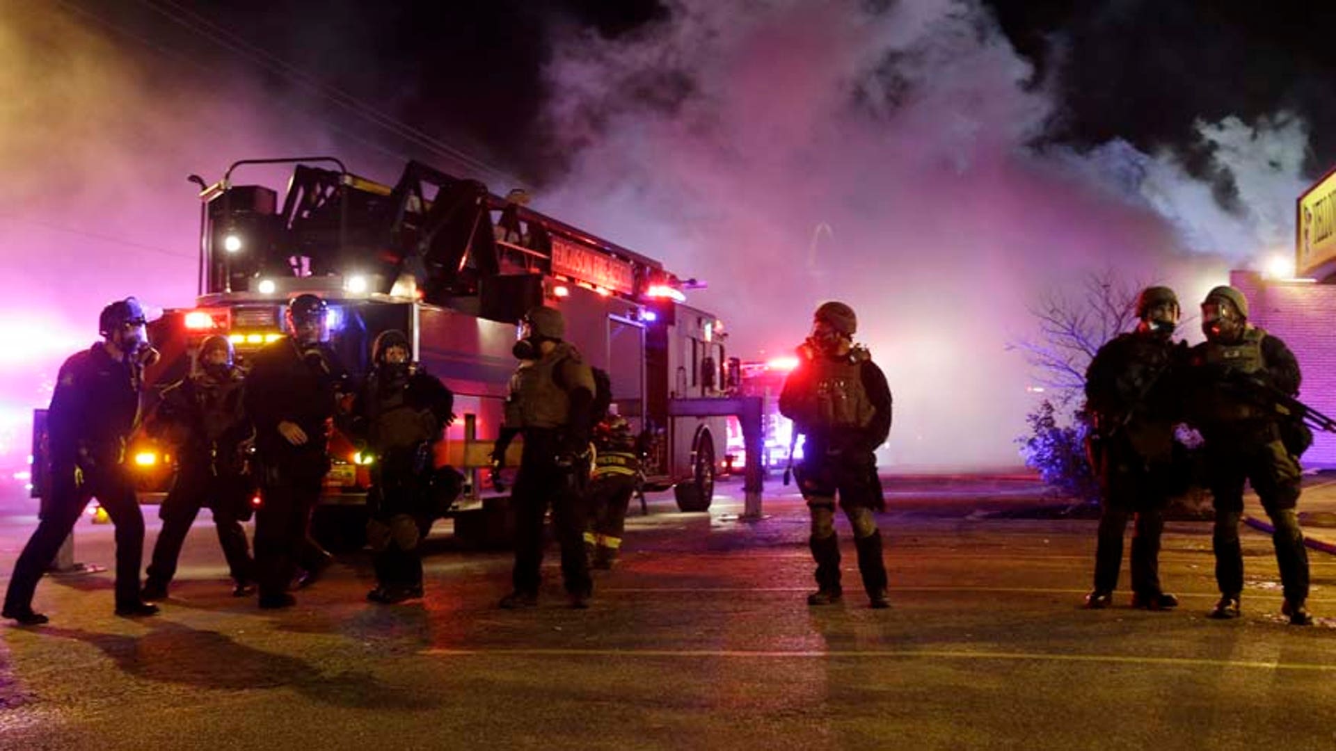 Protests break out after grand jury declines to indict police officer ...