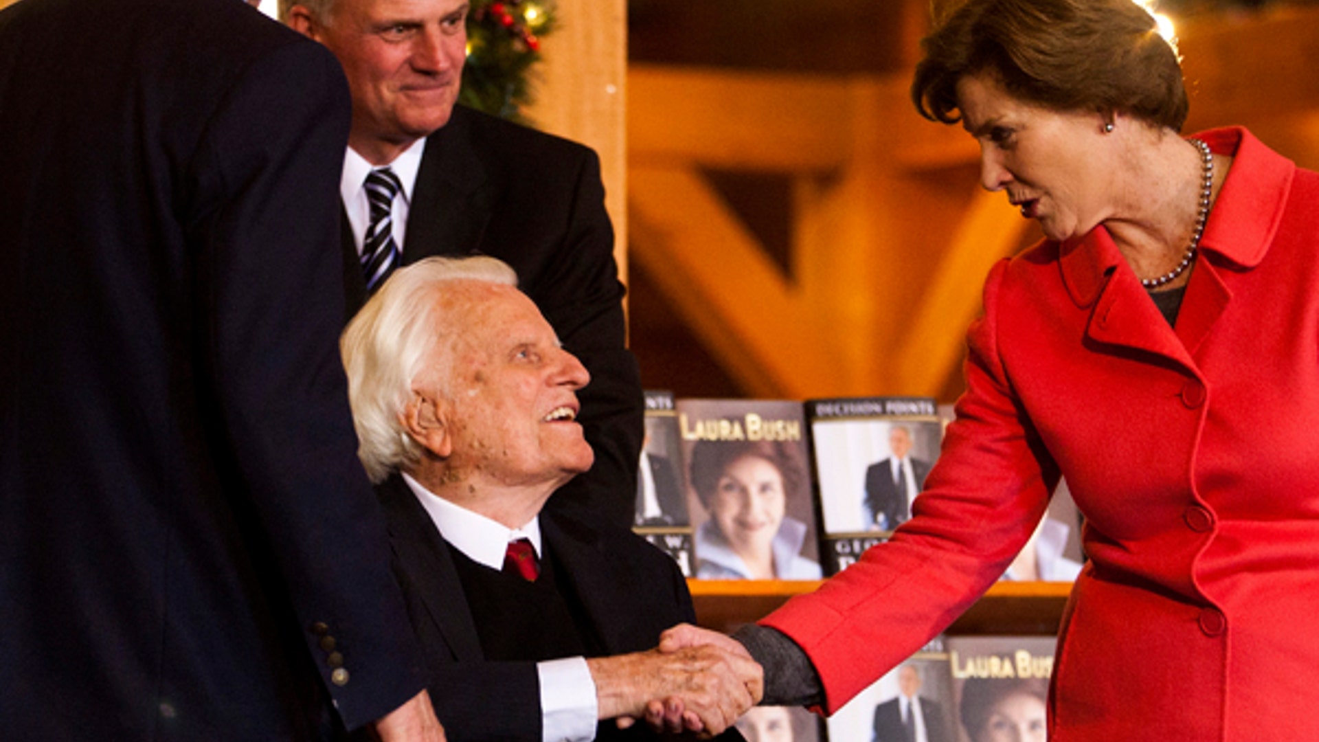 Billy Graham Meets With George Bush at Book Signing | Fox News
