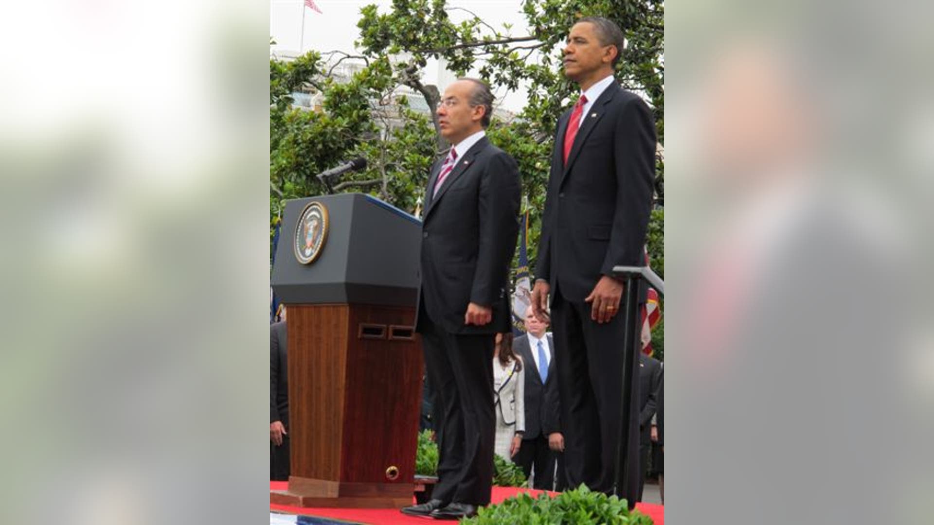 Mexican President Felipe Calderon Visits the White House | Fox News