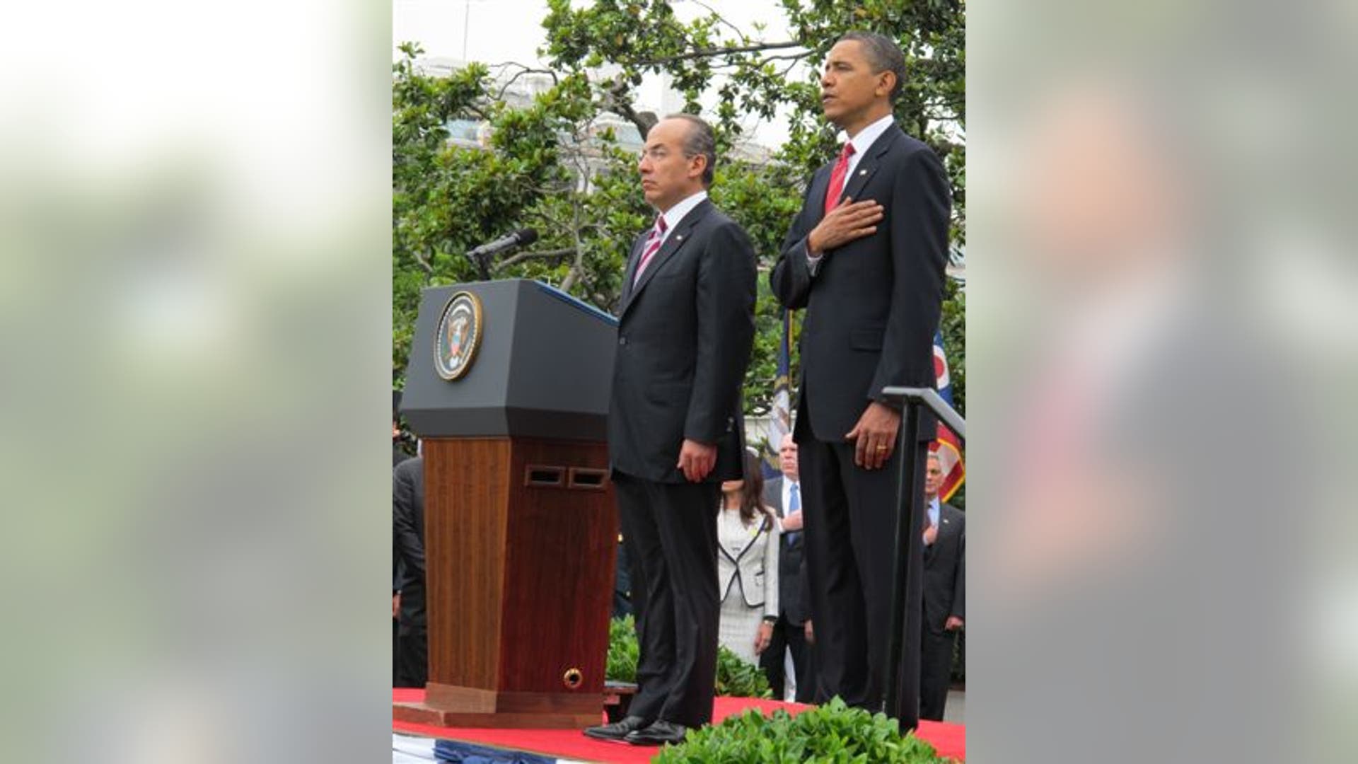 Mexican President Felipe Calderon Visits the White House | Fox News