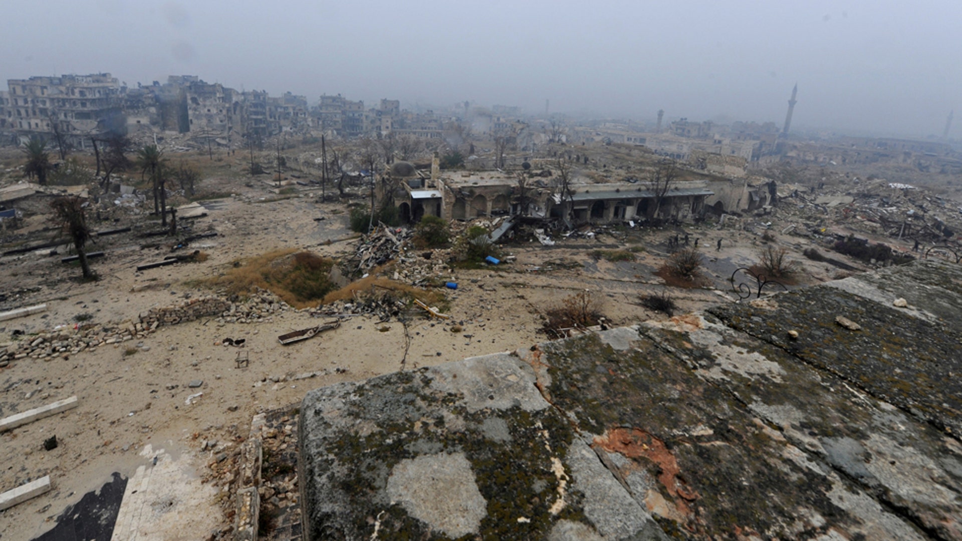 Destruction of Aleppo: Before and after photos show once-vibrant city ...