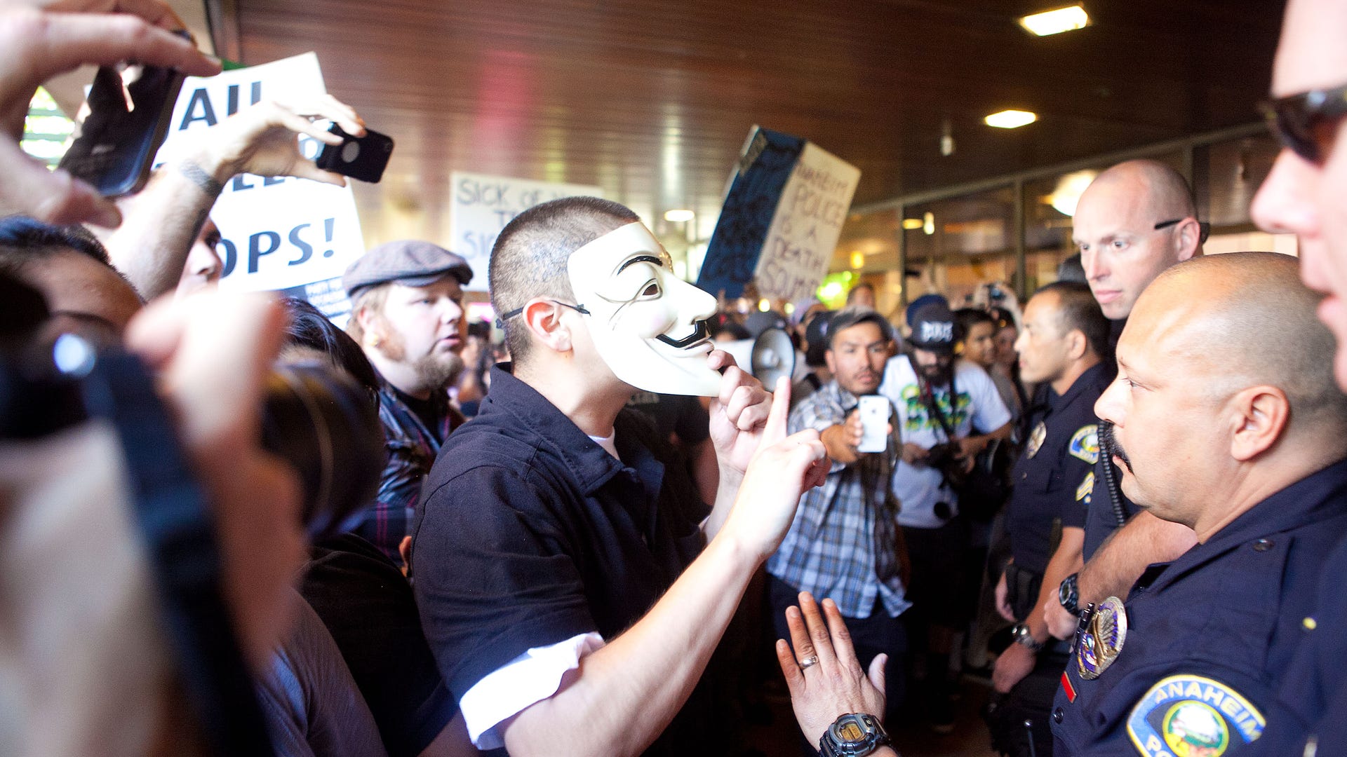 Anaheim Police Shooting Protest | Fox News