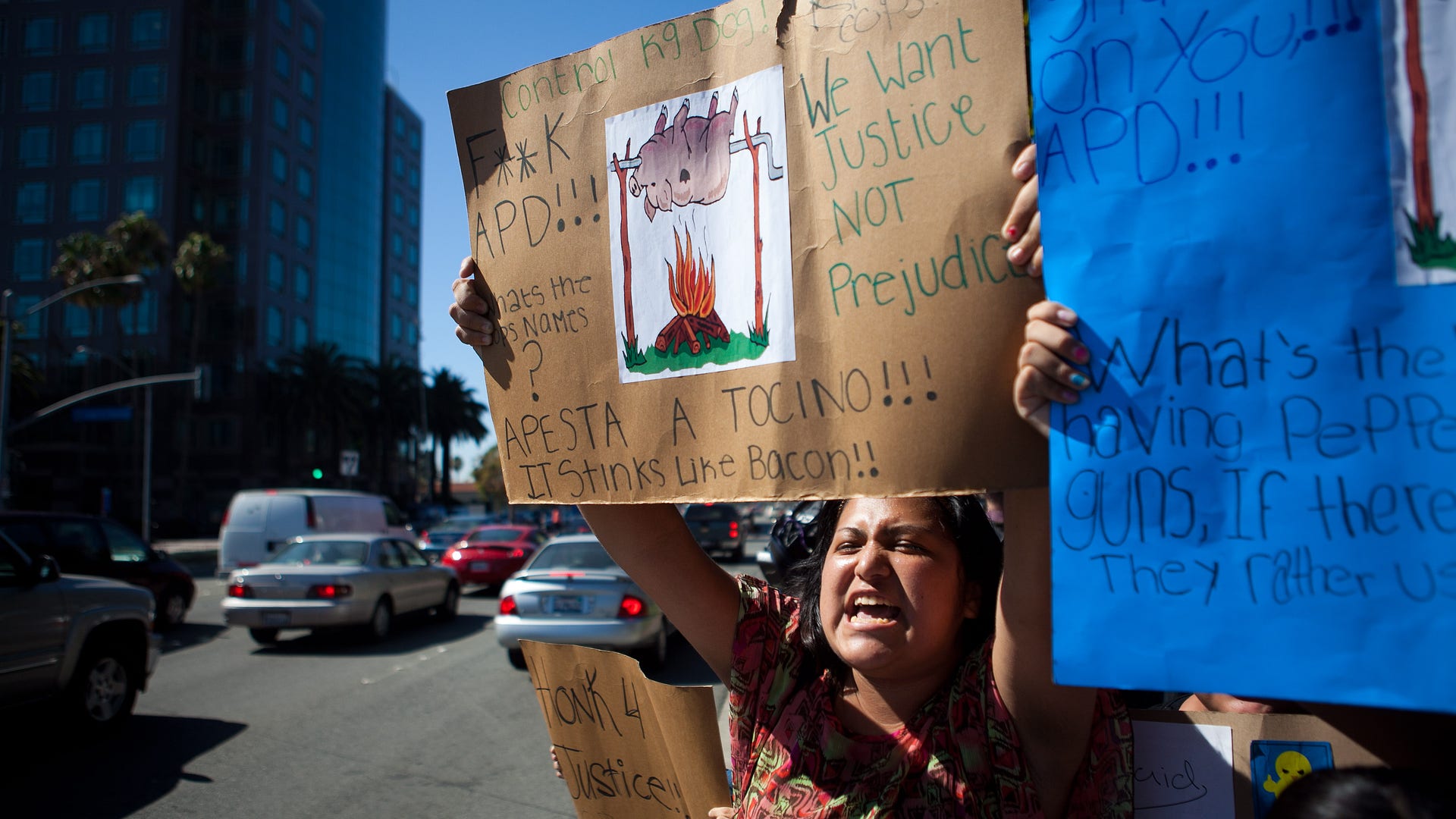 Anaheim Police Shooting Protest | Fox News