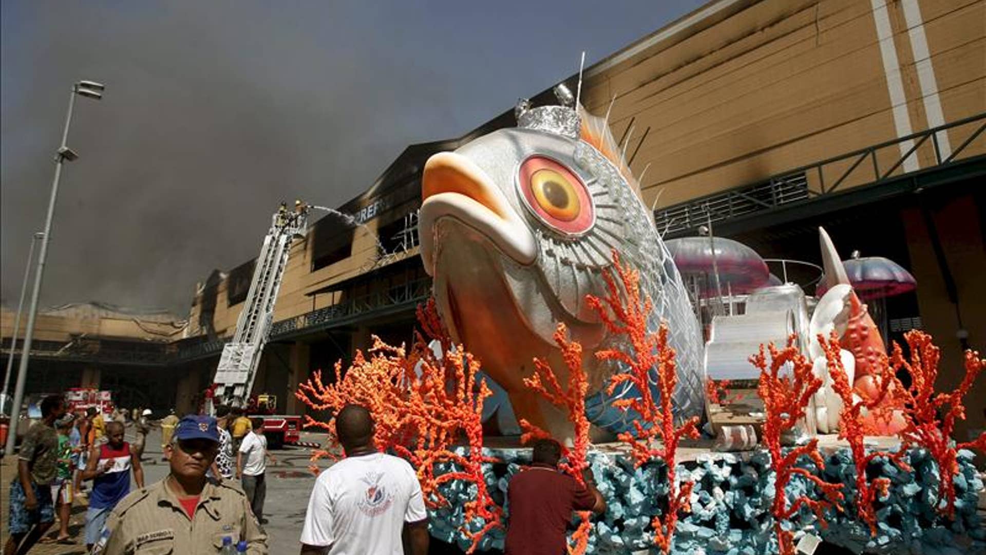 Rio De Janairo Fire Destroys Samba Warehouses Weeks Before Carnival ...