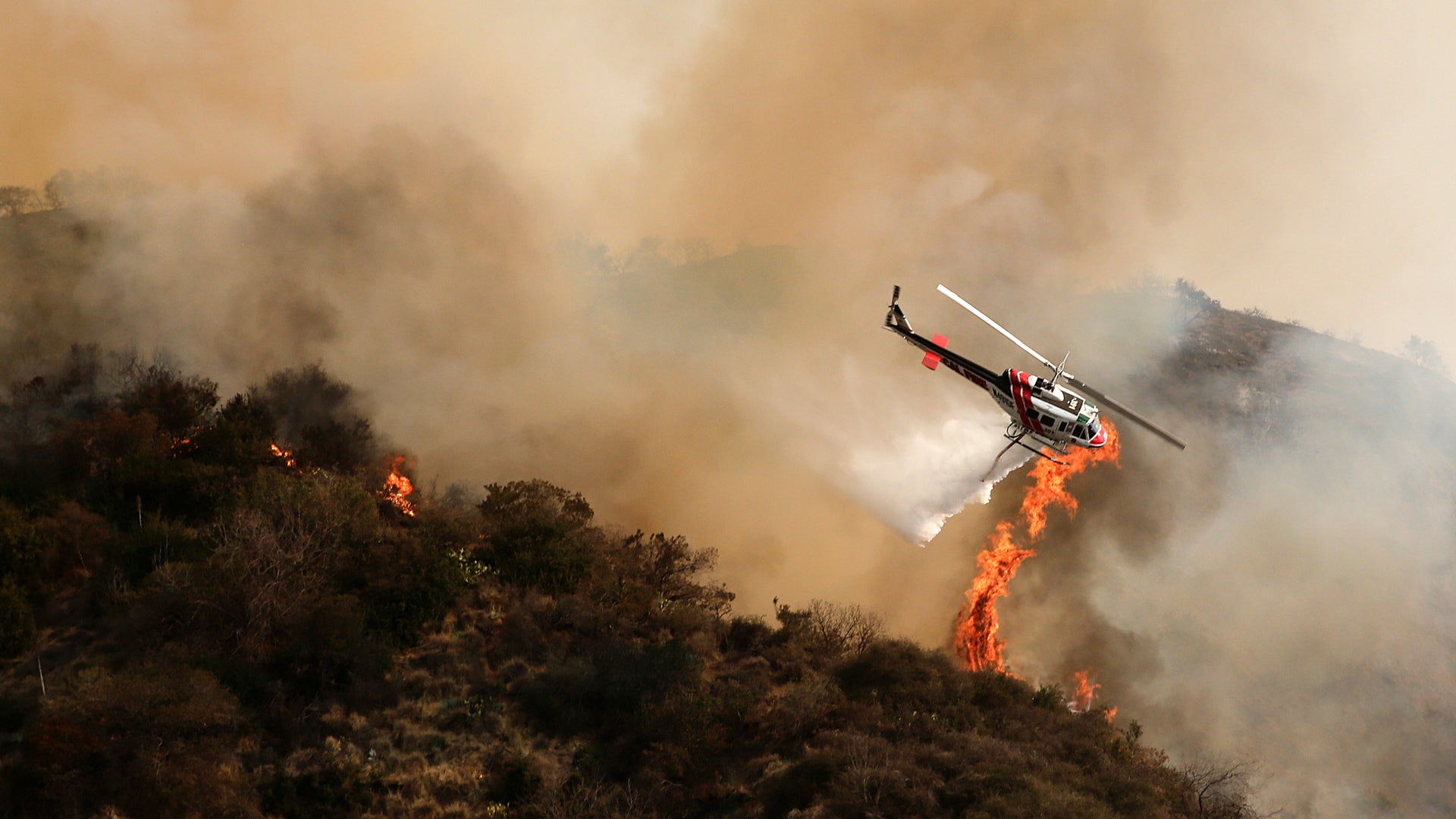 Wildfire Burns Out Of Control In Southern California | Fox News