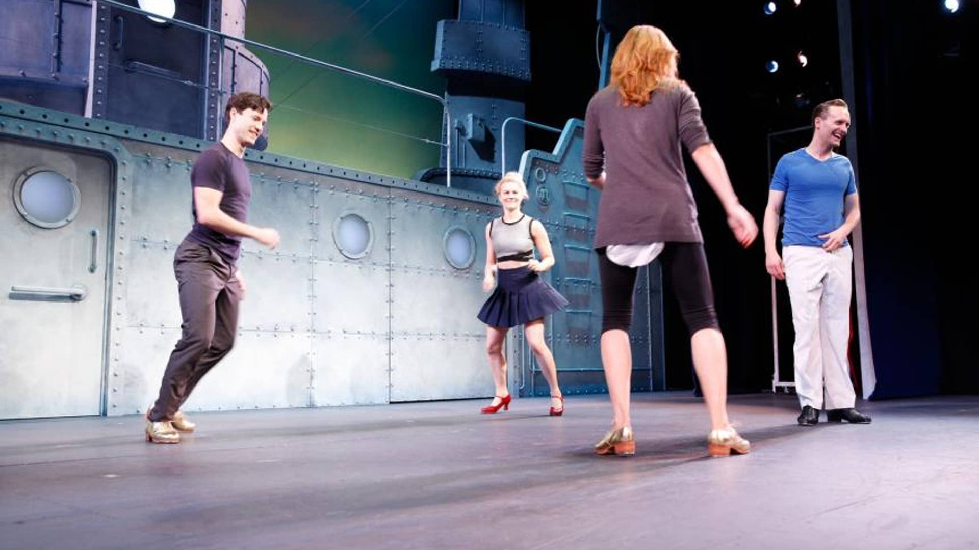 In the FOXlight: The Cast of Broadway's 'Dames at Sea' Shares a Toe ...