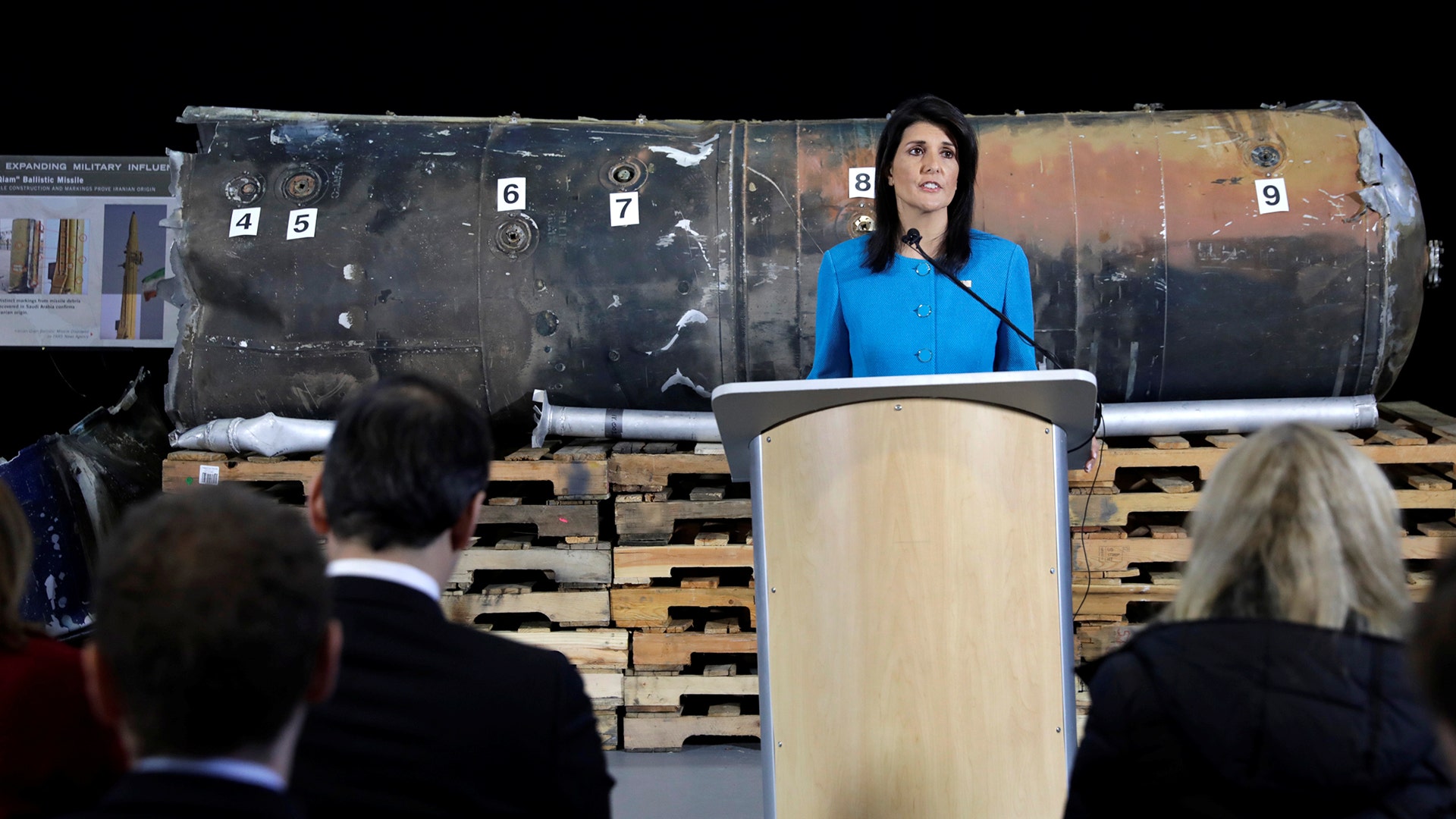 Iranian missile parts unveiled by Nikki Haley | Fox News