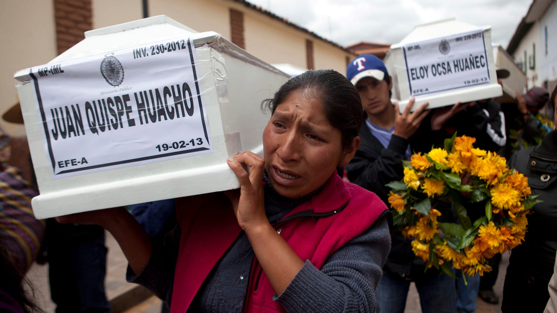 Peru Returns Bodies of War Victims to Families | Fox News