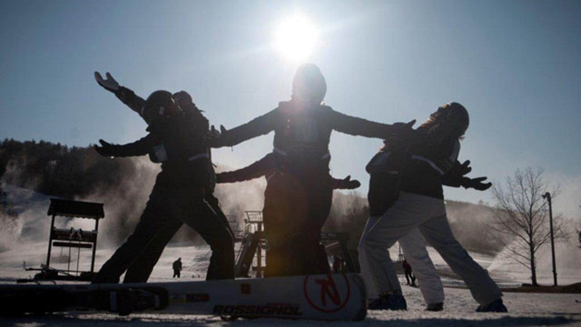 When snow meets yoga, it makes 'snowga' | Fox News