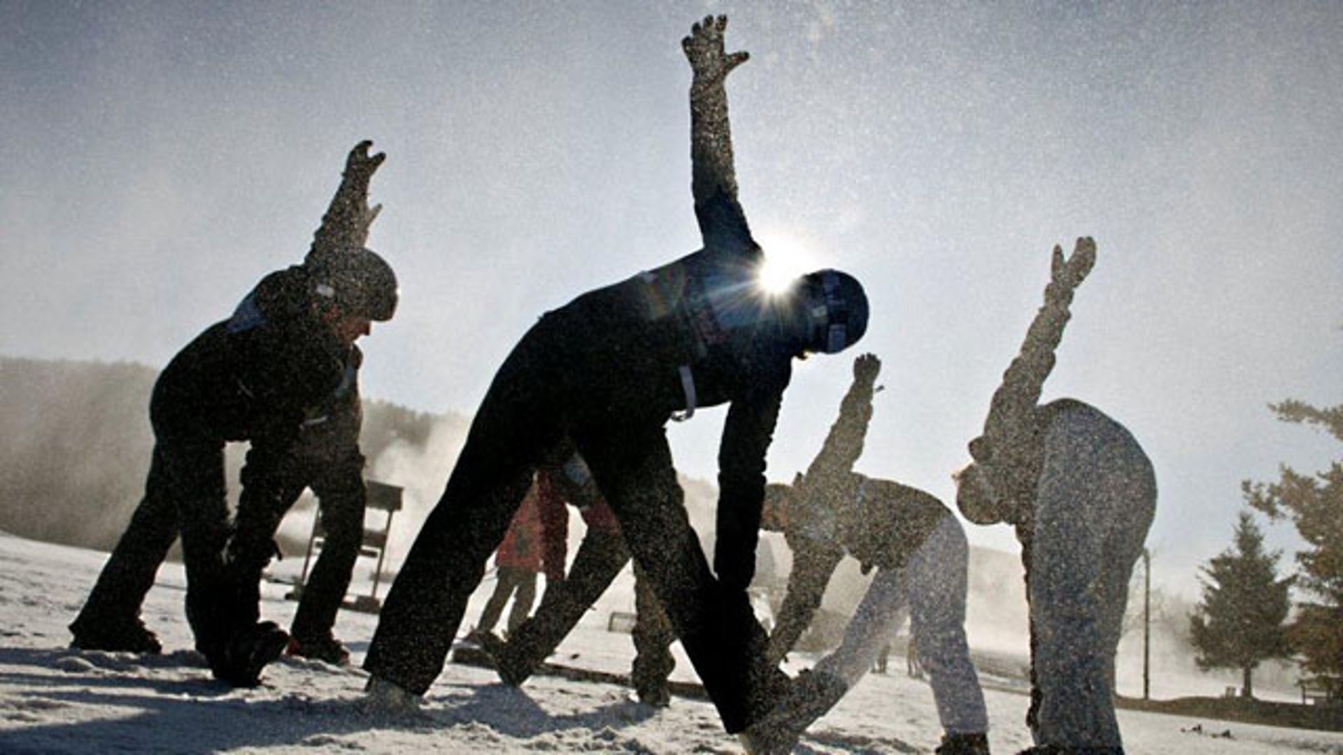 When snow meets yoga, it makes 'snowga' | Fox News