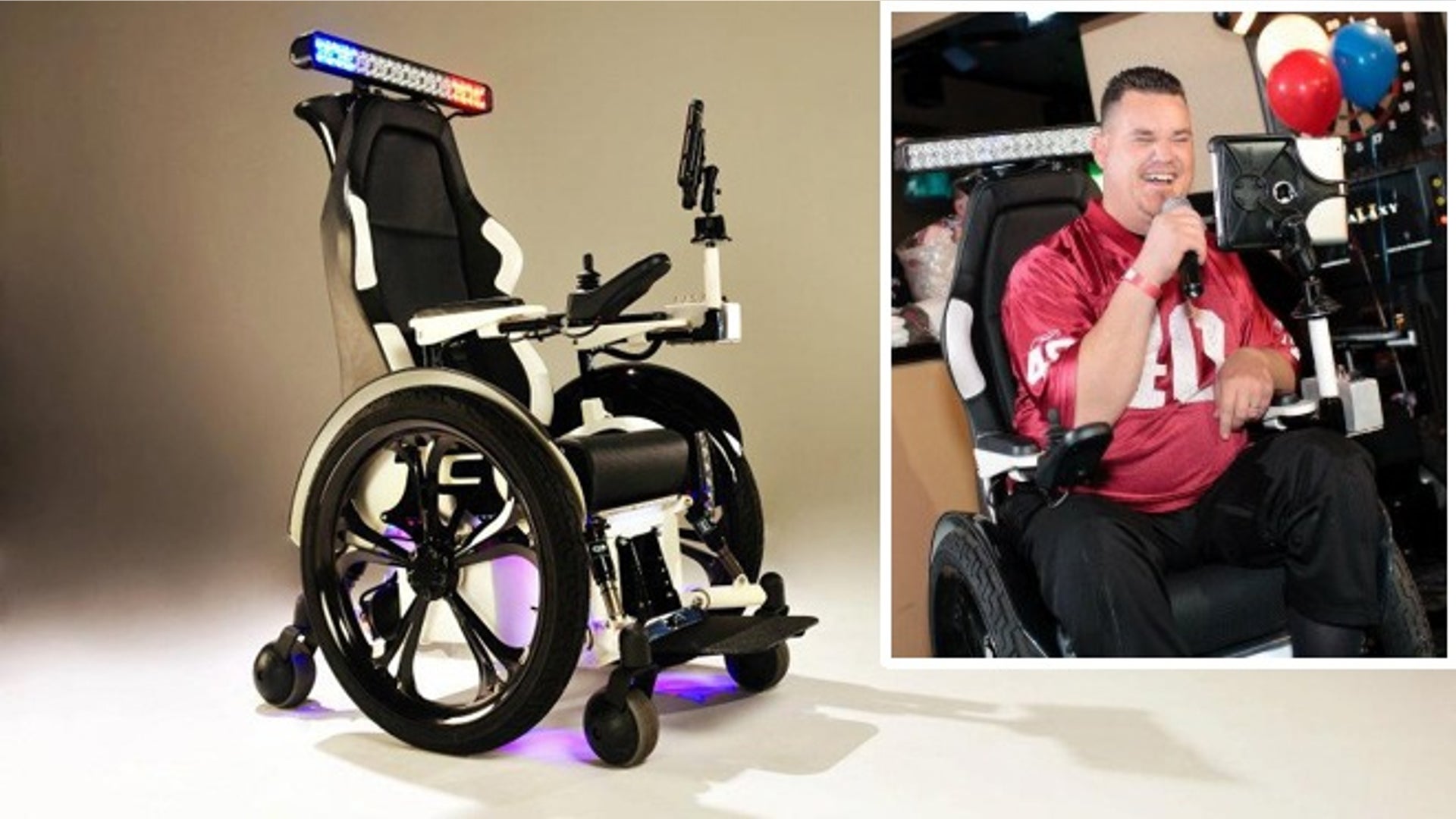 The 'Tankchair': A husband's devotion leads to greater mobility for ...