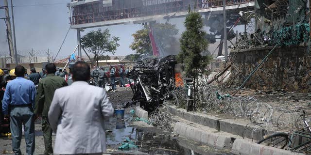 Suicide car bomb near Kabul airport kills 5, Taliban claims ... Suicide car bomb near Kabul airport kills 5, Taliban claims ...