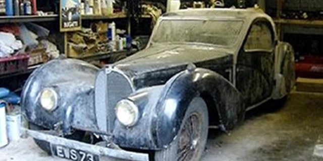 Rare 1937 Bugatti Supercar Found in English Garage | Fox News