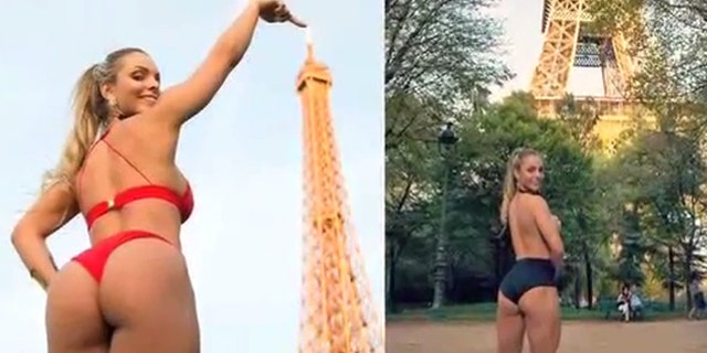 Topless Miss Bum Bum Contestant Shows Off Her Assets In Paris Fox News