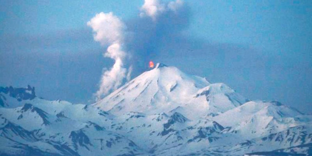 Remote Alaska volcano erupting with lava and ash | Fox News
