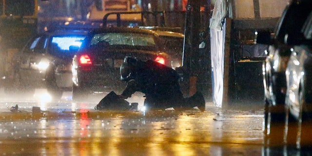 Man arrested after dropping backpack at Boston Marathon finish line ...
