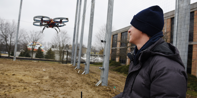 University of Michigan's outdoor drone lab takes flight | Fox News