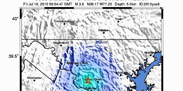 Minor Earthquake Shakes D.C. Awake | Fox News Minor Earthquake Shakes D.C. Awake | Fox News